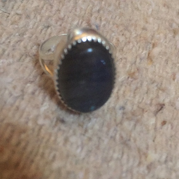 Native | Jewelry | Vintage Sterling Silver Laborite Sz 725 Ring | Poshmark